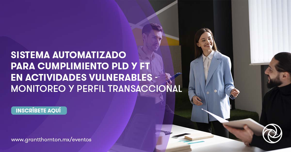 Sistema Automatizado para cumplimiento PLD y FT en Actividades Vulnerables - Monitoreo y Perfil ...
